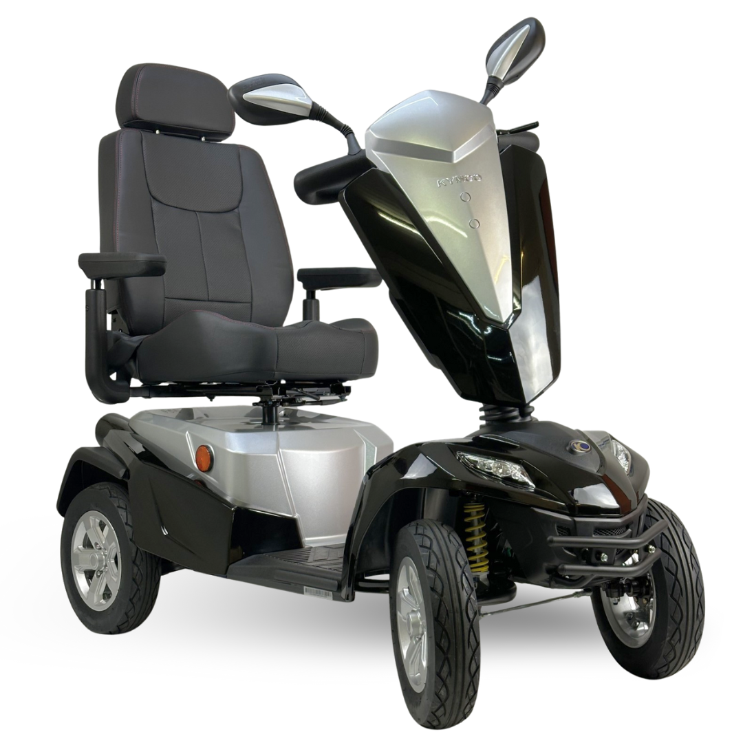 Kymco Maxer New scootmobiel – Luxe, snel en comfortabel (20 km/u) - Z|wart